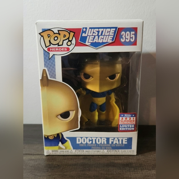 Funko | Other | Funko Pop Heroes 395 Justice League Doctor Fate 22 Scc ...